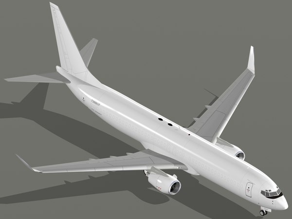 보잉 737-800BCF Generic White 3D 모델 - TurboSquid 1446092