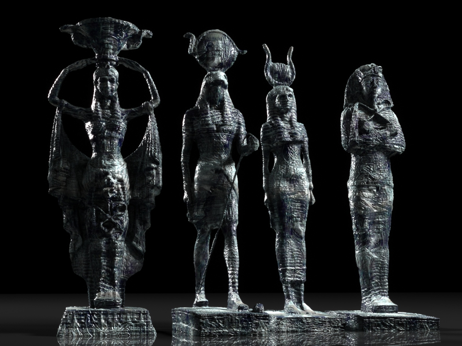 3D alien monument pack 4 - TurboSquid 1509872