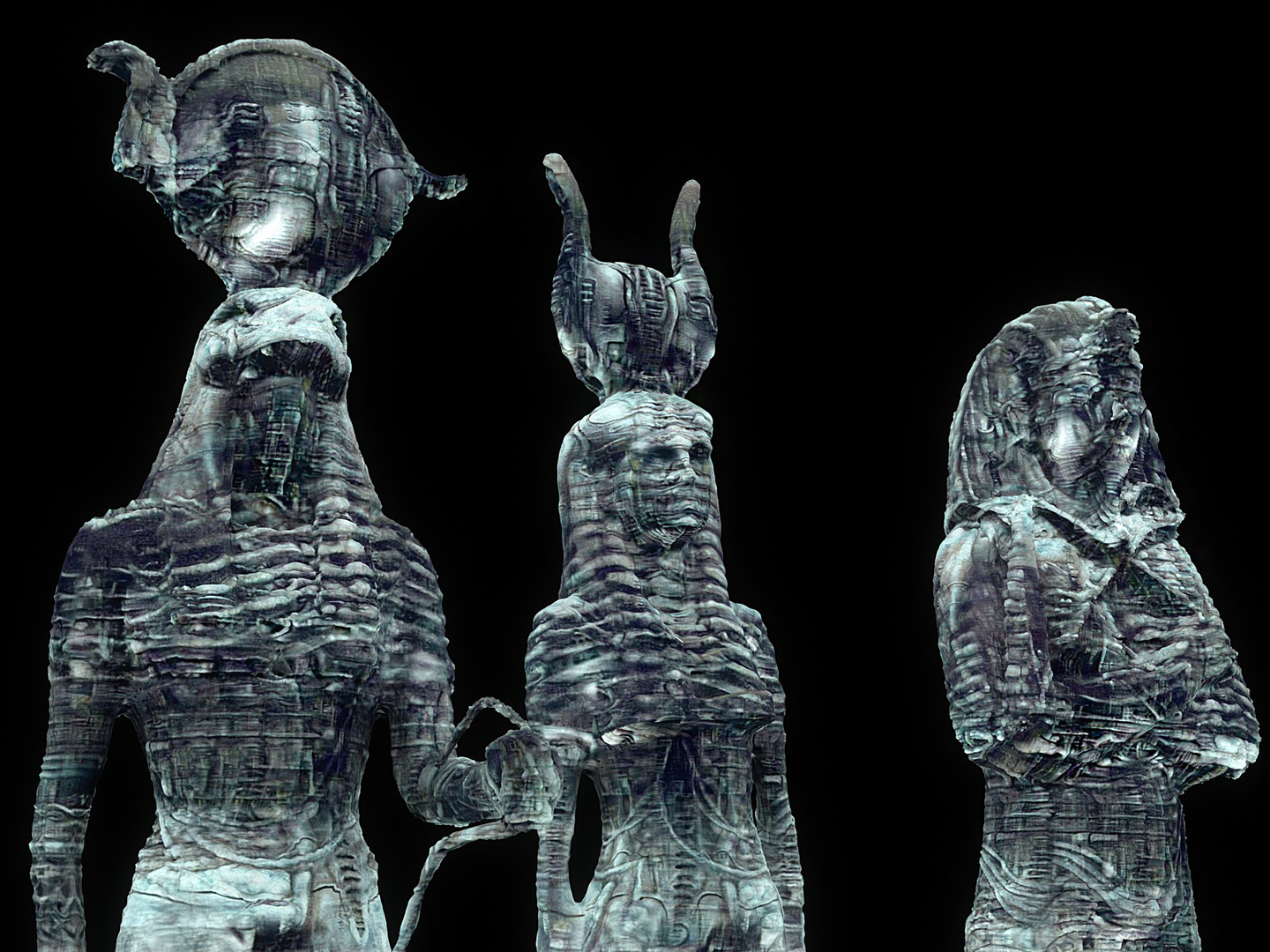 3D alien monument pack 4 - TurboSquid 1509872