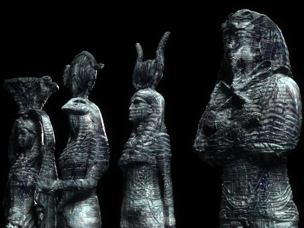 3D alien monument pack 4 - TurboSquid 1509872