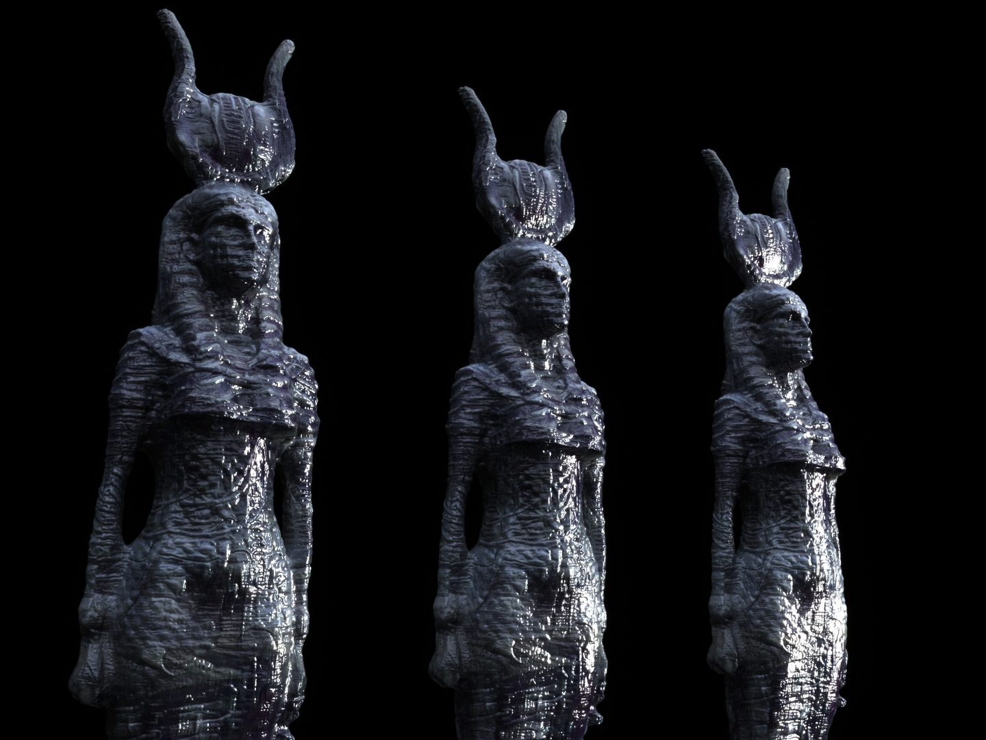 3D alien monument pack 4 - TurboSquid 1509872