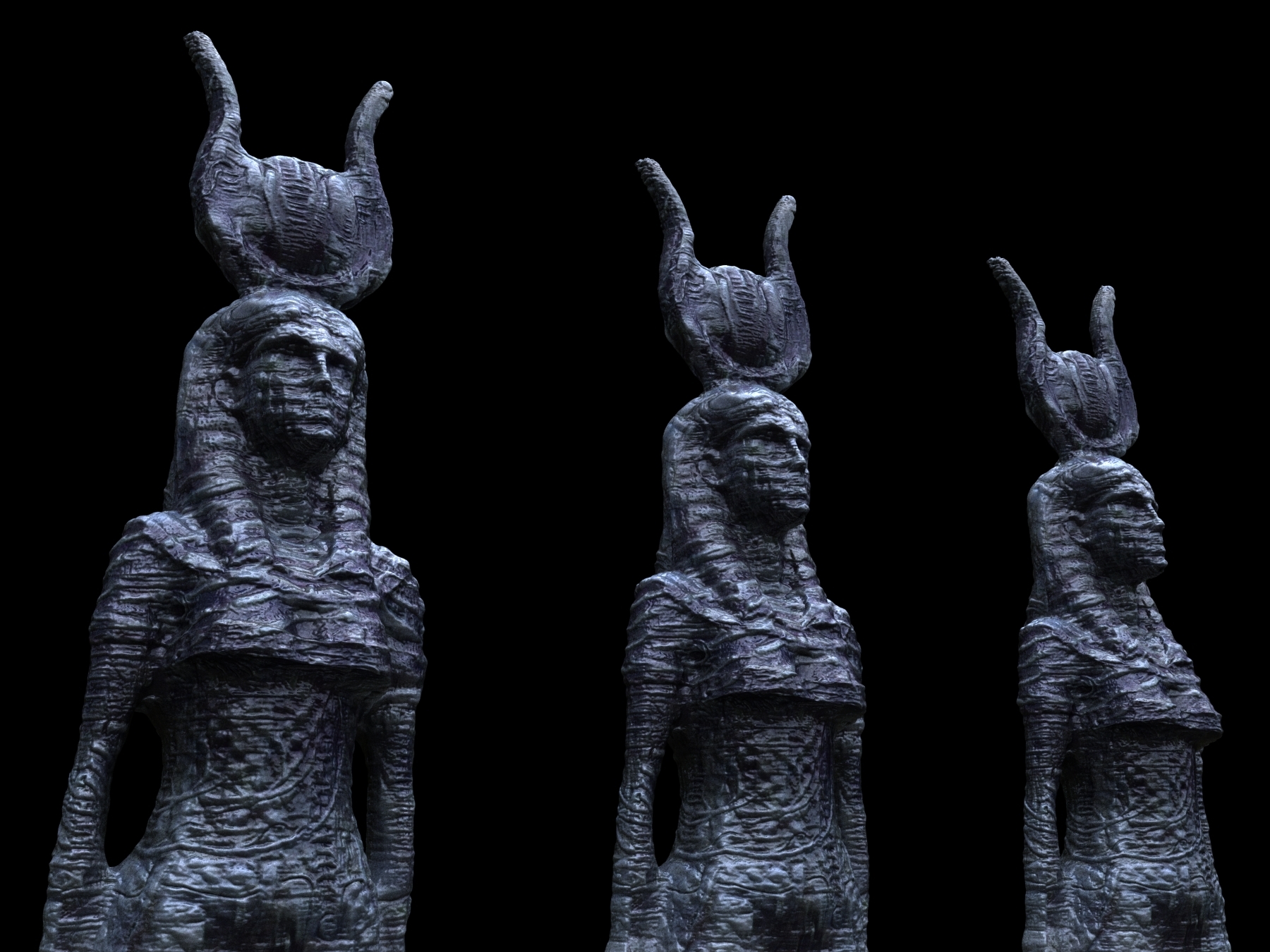 3D alien monument pack 4 - TurboSquid 1509872