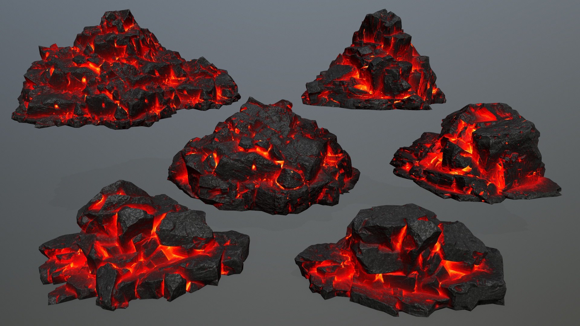 3D lava rock model - TurboSquid 1509901