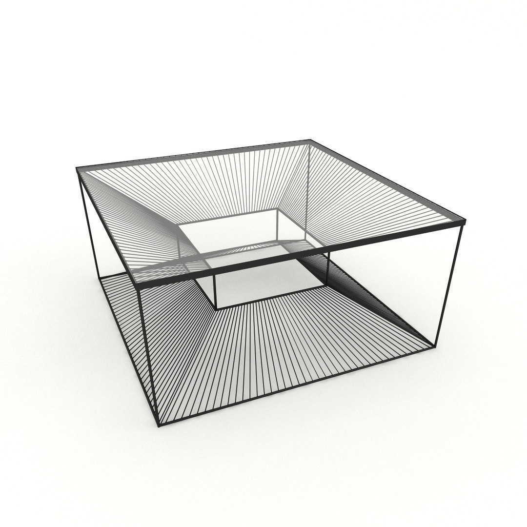 3D design coffee table - TurboSquid 1509911