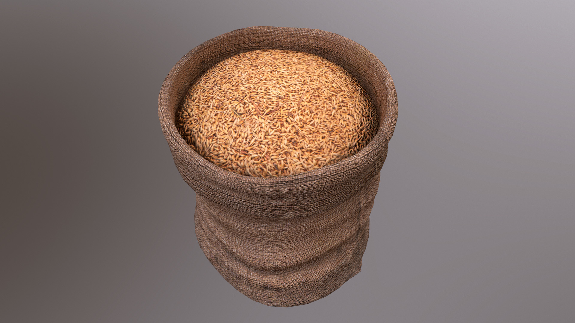 Sack wheat 3D - TurboSquid 1510106