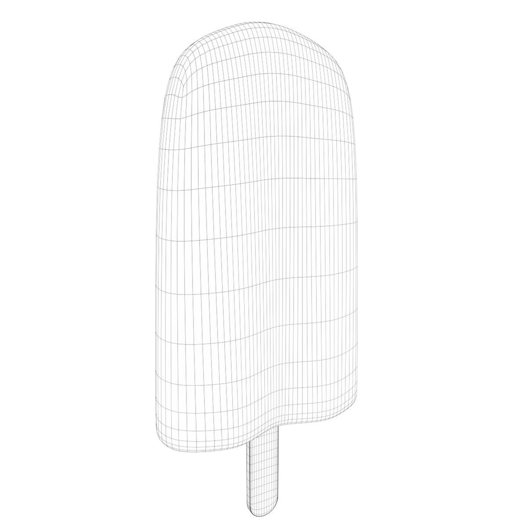 3D stylized ice pop - TurboSquid 1382274