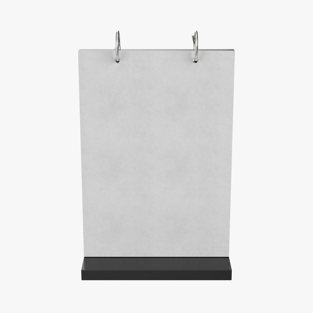 Table Tent Template 2 3D TurboSquid 1431597