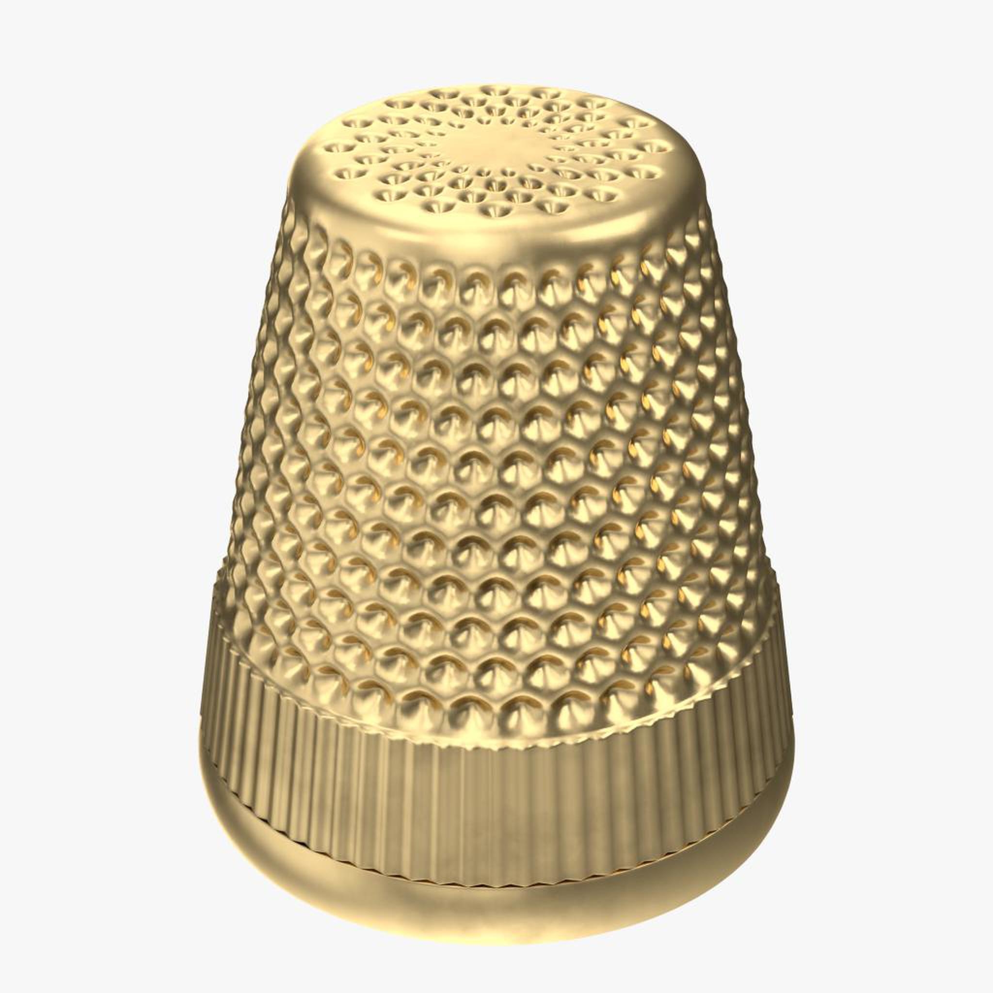 Thimble 1 3D model - TurboSquid 1418631