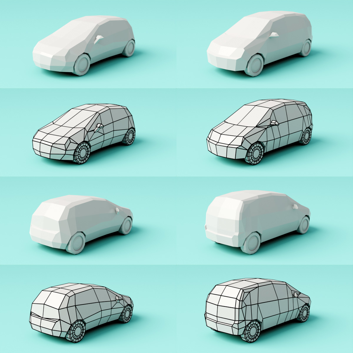 3D assembly cars model - TurboSquid 1510733