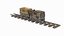 Mining locomotive minecart railway 3D model - TurboSquid 1511238
