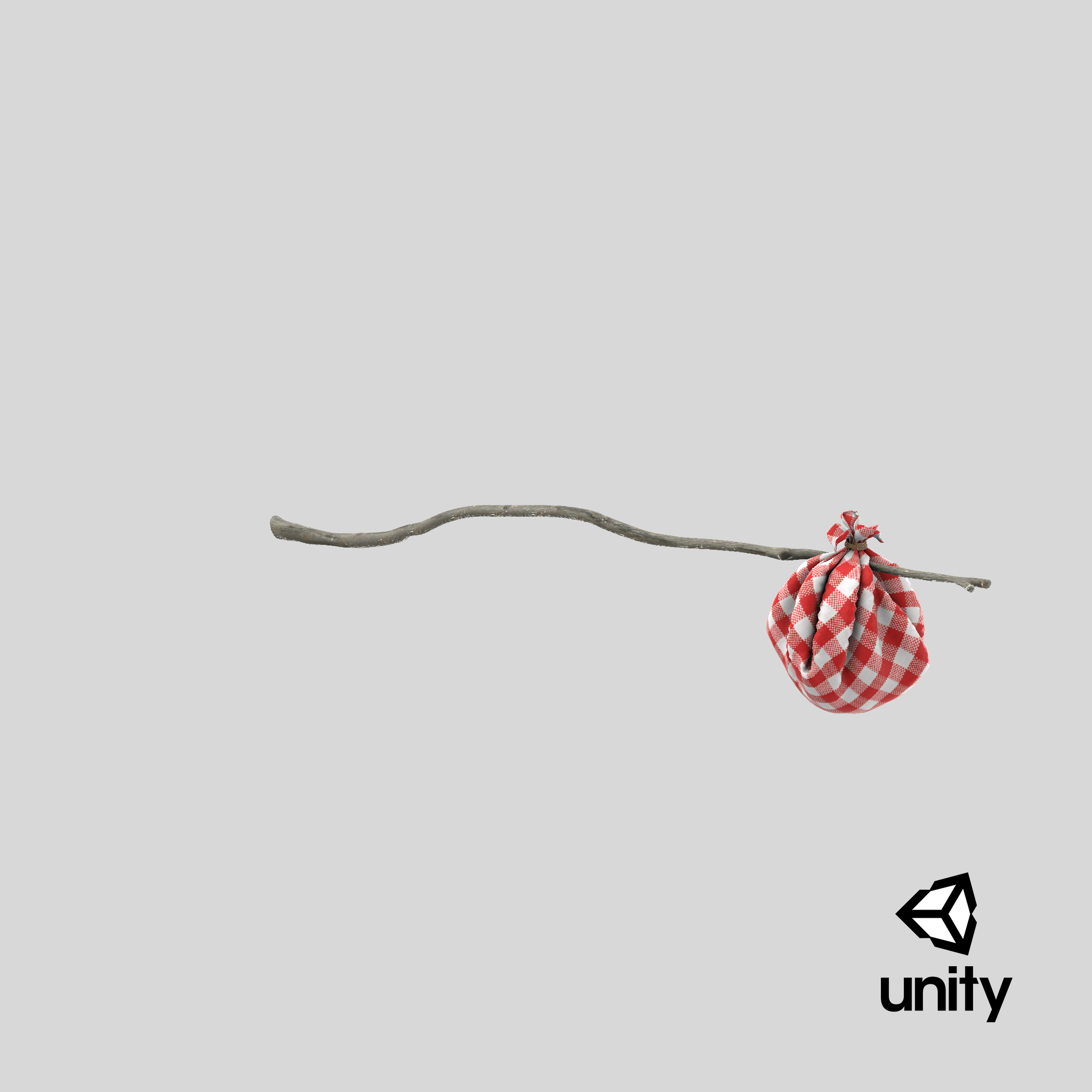 3D bindle stick - TurboSquid 1416103