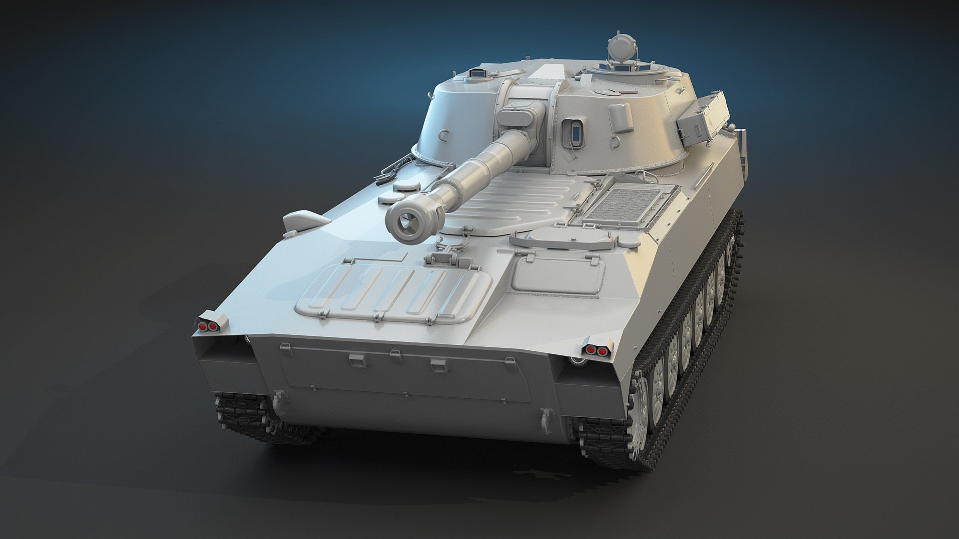 3D soviet 2s1 gvozdika - TurboSquid 1511344