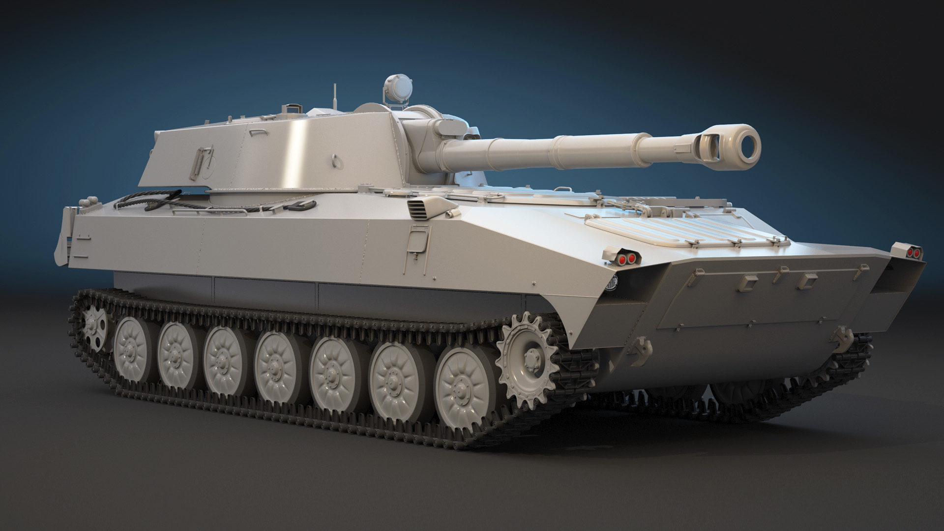 3D soviet 2s1 gvozdika - TurboSquid 1511344