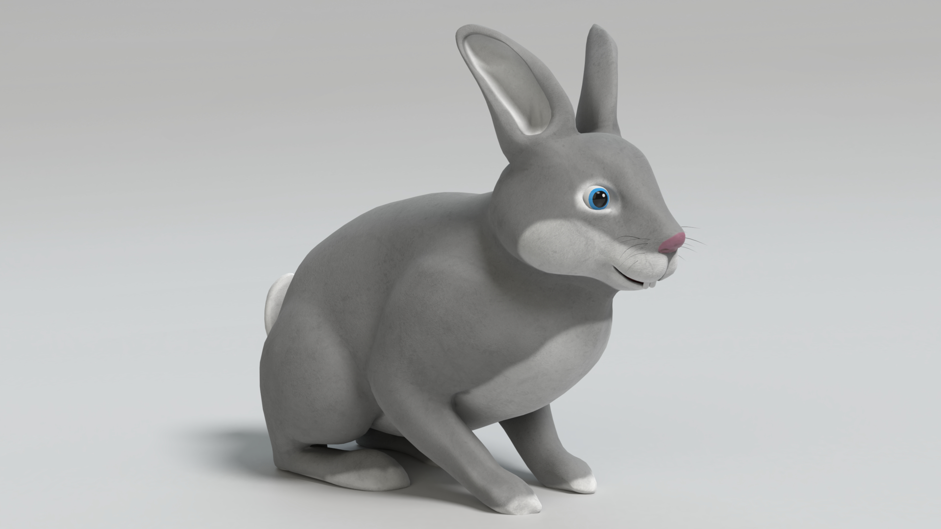 3D cartoon rabbit - TurboSquid 1511366