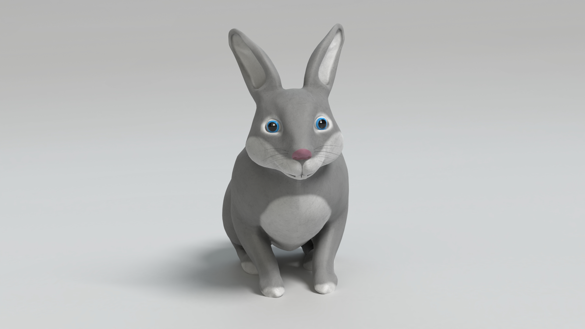 3D cartoon rabbit - TurboSquid 1511366