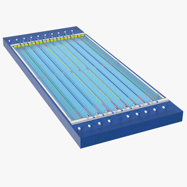 Competition pool model - TurboSquid 1511488