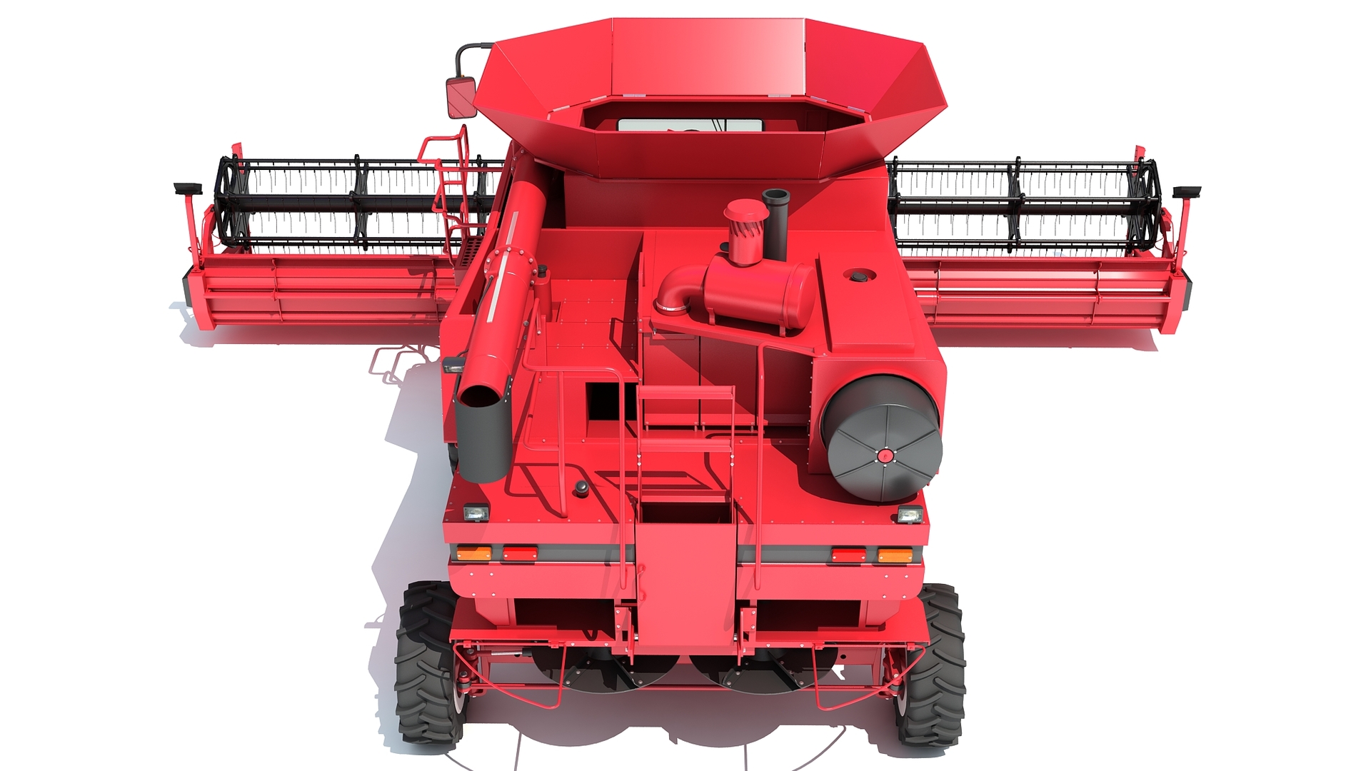 Combine harvester model - TurboSquid 1511455