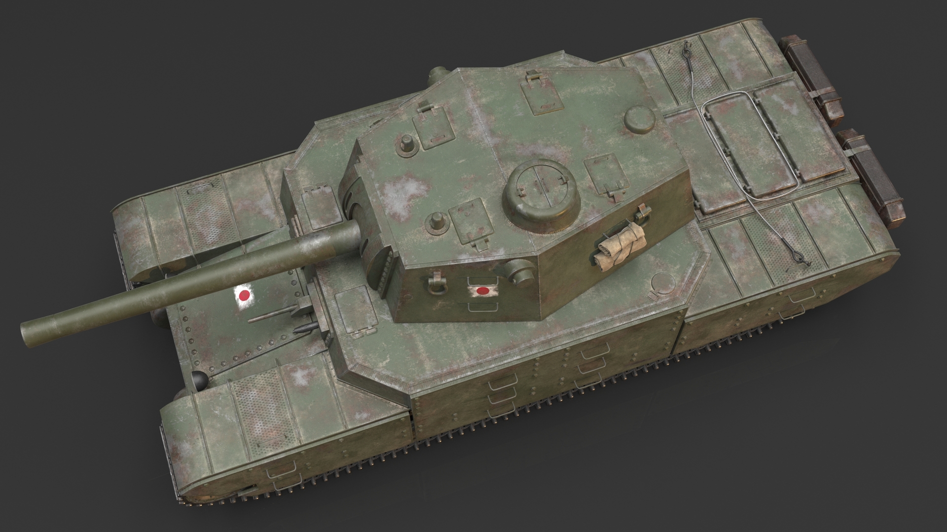 3D type 2605 super heavy model - TurboSquid 1511532
