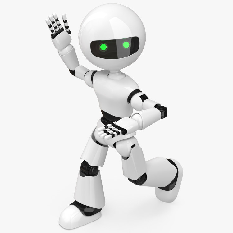 3D model modern robot rigged blender - TurboSquid 1511669