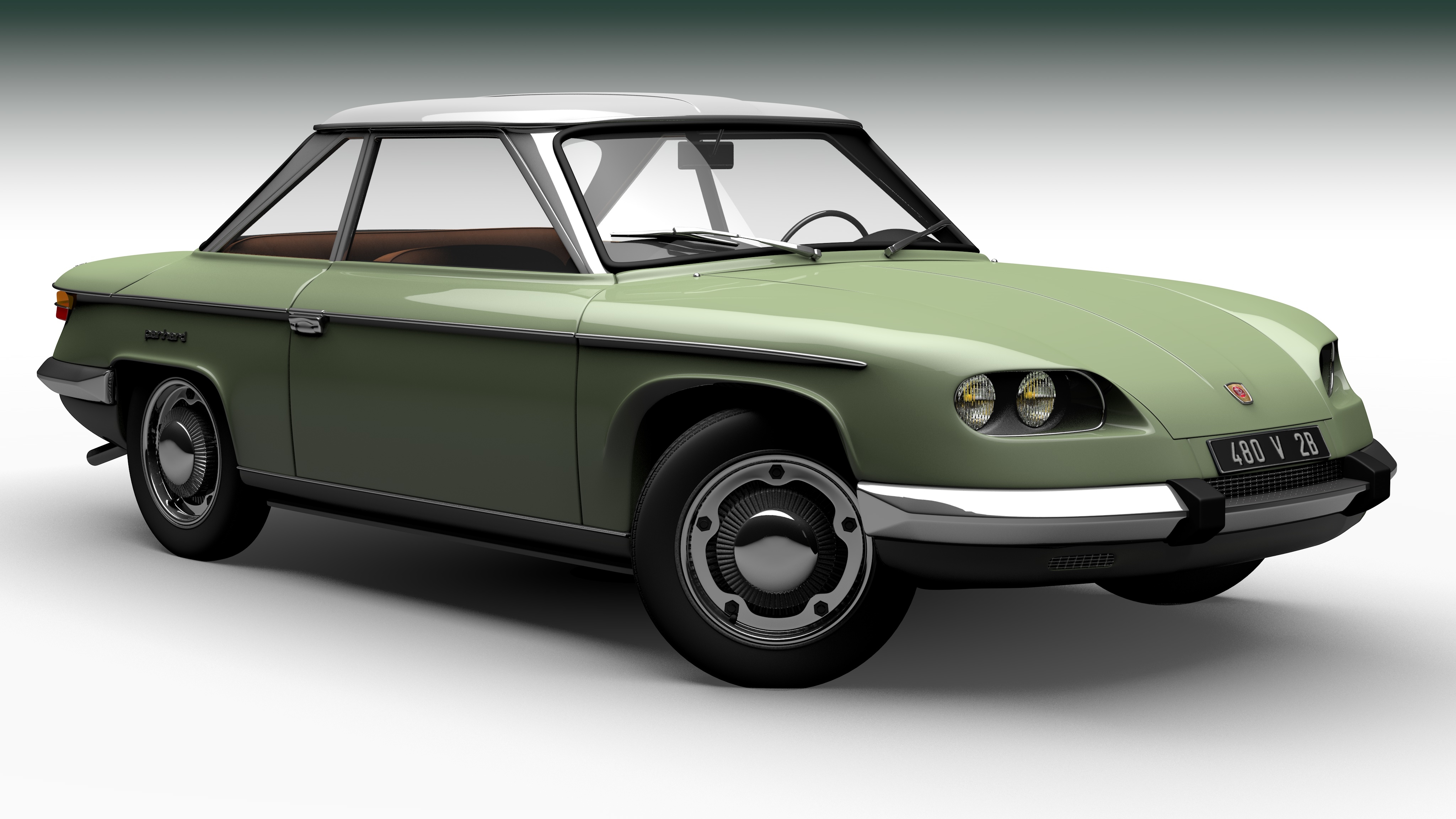 Panhard 24ct 1964 Modelo 3D - TurboSquid 1511702