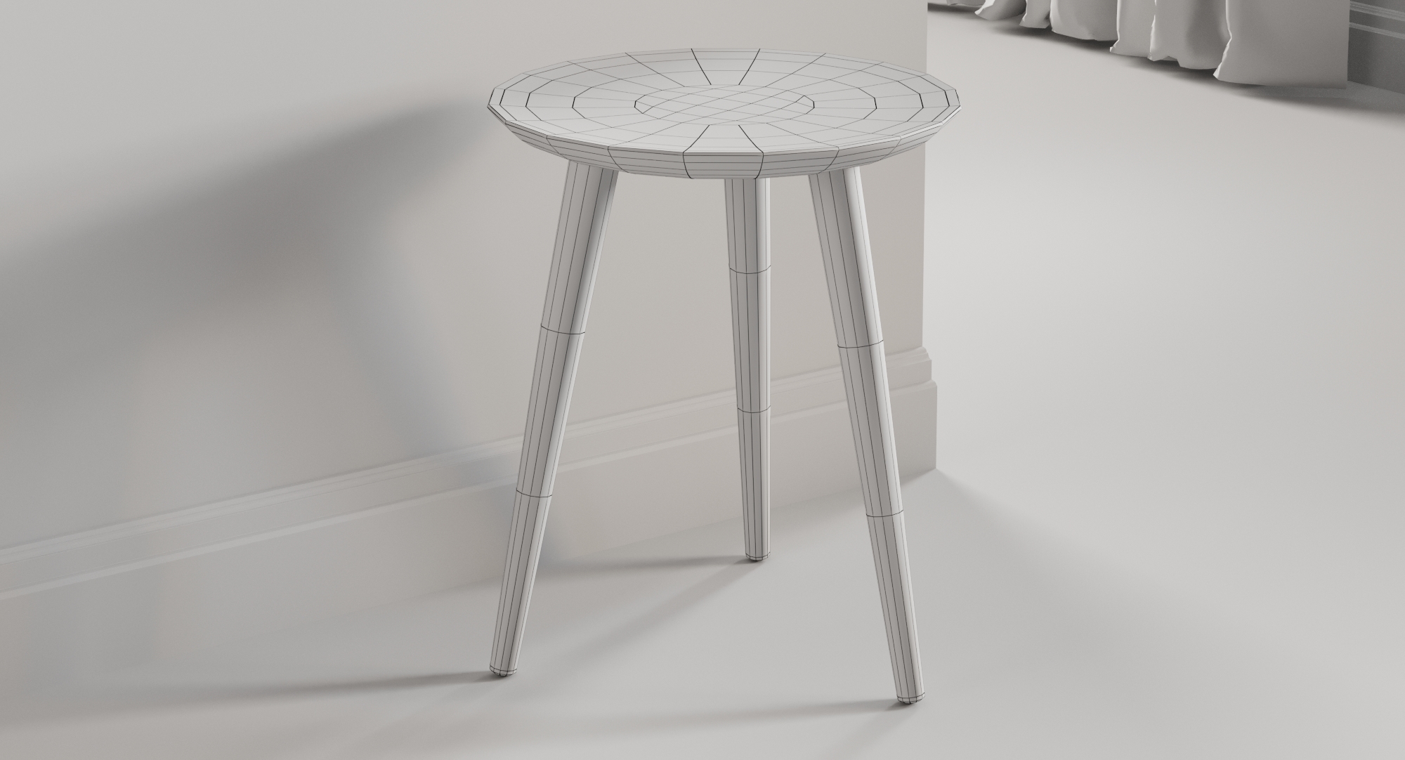 3D realistic stool model - TurboSquid 1511764