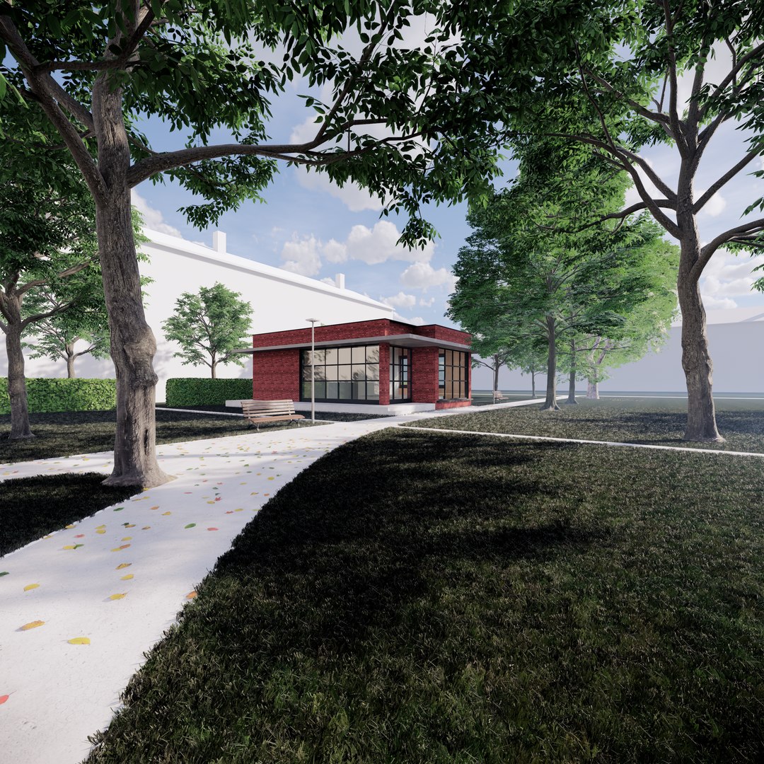 3D coffee shop revit - TurboSquid 1512018