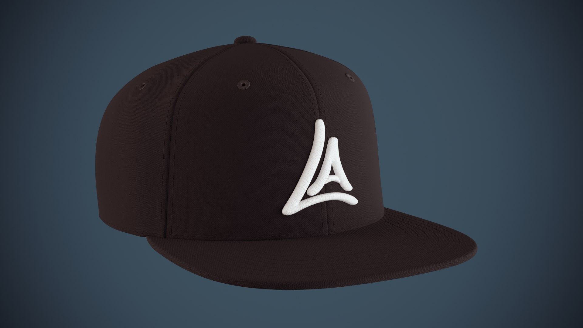 Snapback cap 3D model - TurboSquid 1512059
