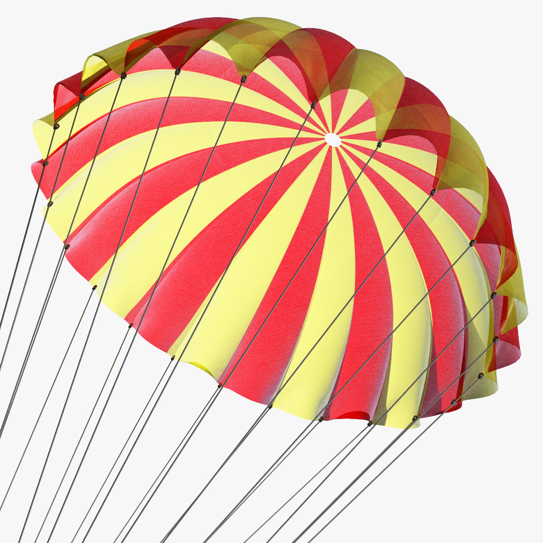 3D parachute marvelous designer model - TurboSquid 1512055
