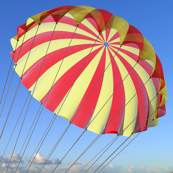 3D parachute marvelous designer model - TurboSquid 1512055