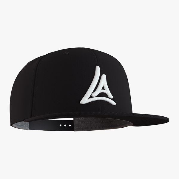 Snapback cap 3D model - TurboSquid 1512059