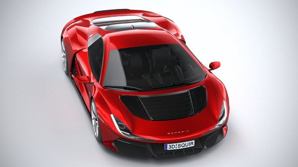 Generic supercar 2020 3D model - TurboSquid 1512121