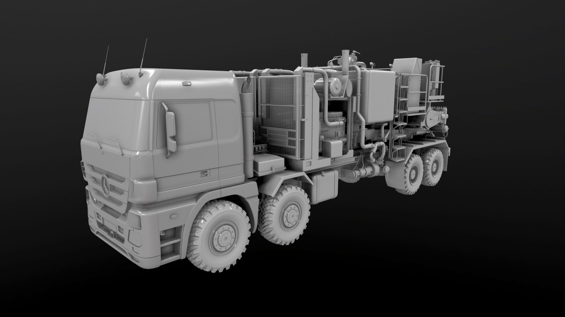 3D halliburton cement elite pump - TurboSquid 1512231