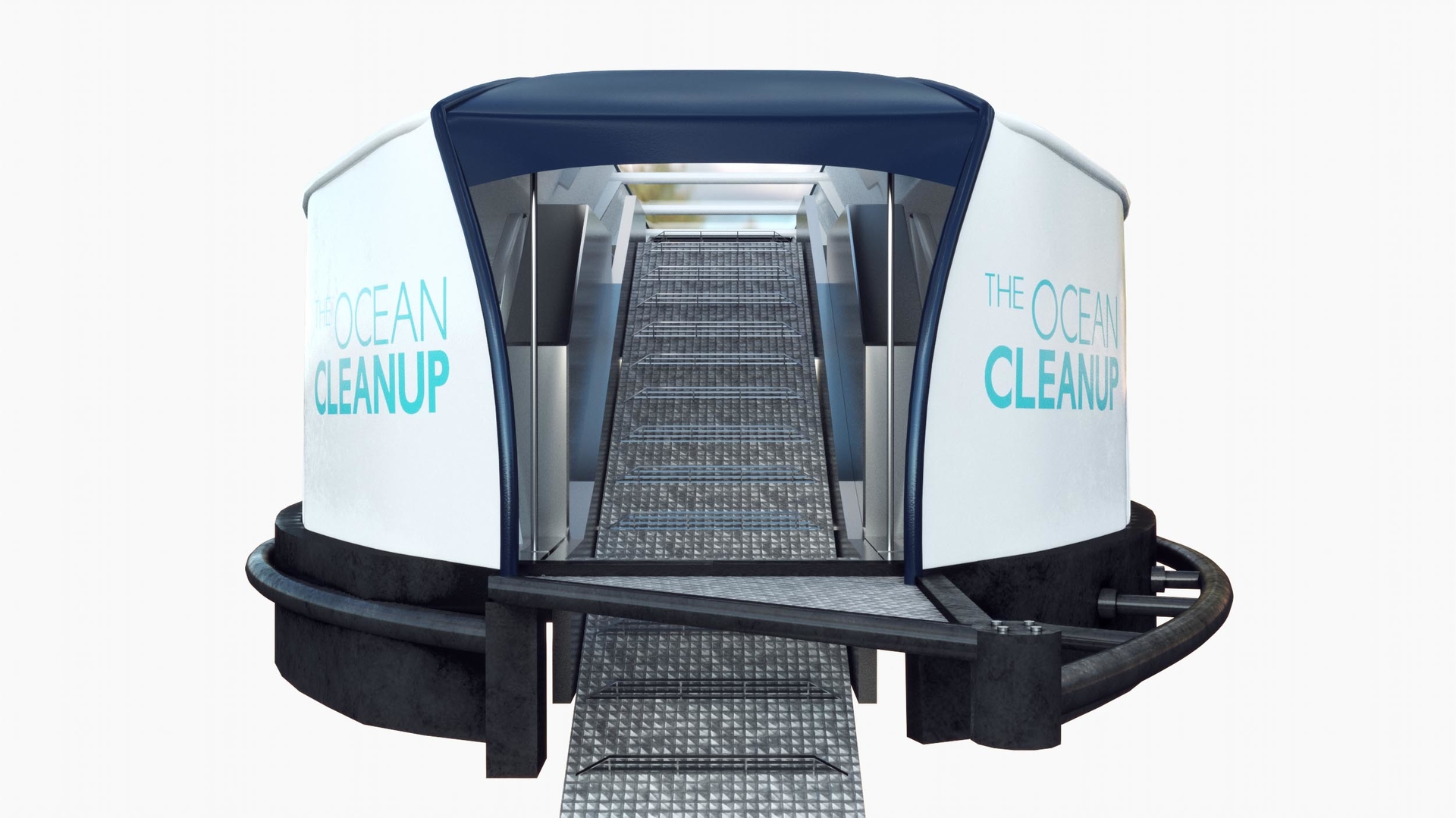 Ocean cleanup interceptor 3D - TurboSquid 1512265
