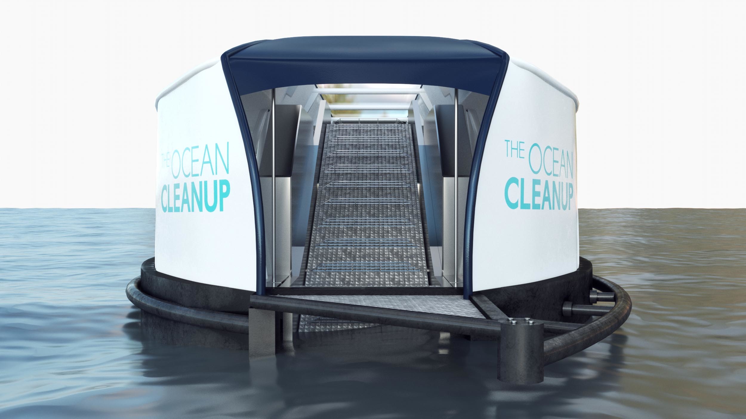 Ocean cleanup interceptor 3D - TurboSquid 1512265