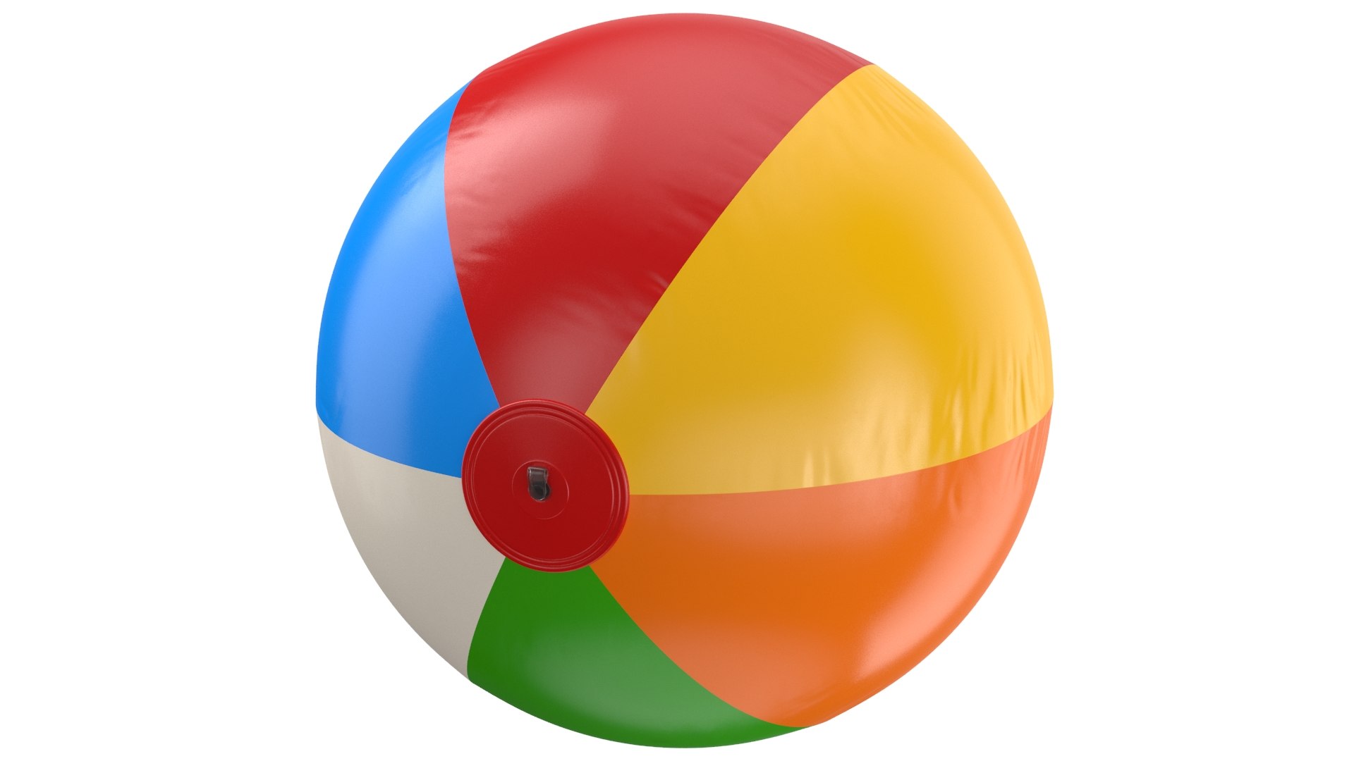 Real beach ball 3D model - TurboSquid 1512462