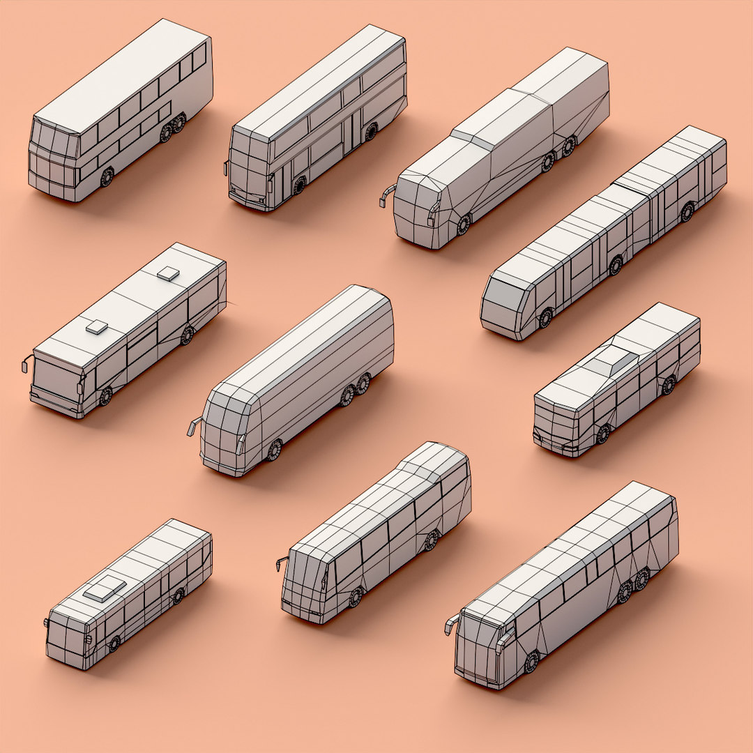 3D assembly buses - TurboSquid 1512466