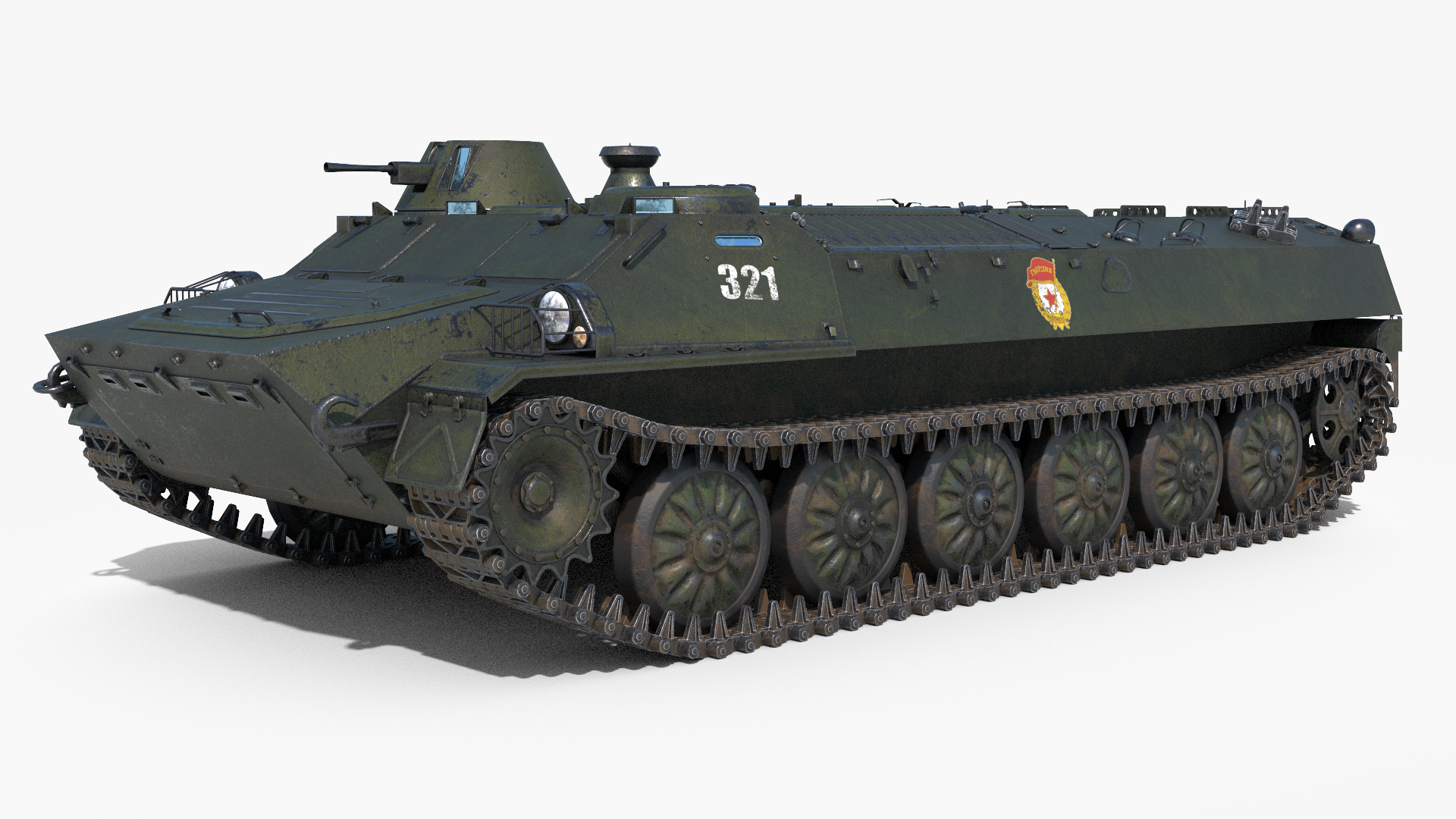 Soviet mtlb 3D model - TurboSquid 1511909