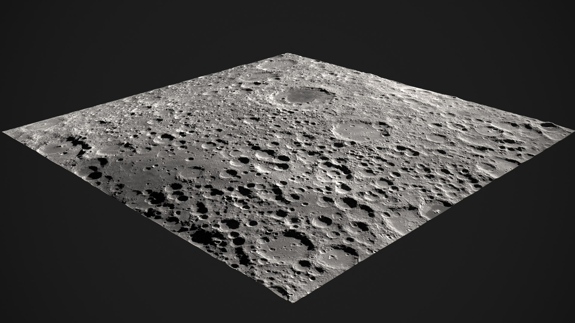 3D moon surface - TurboSquid 1512656