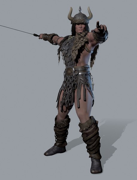 modelo 3d Bárbaro - TurboSquid 1512649