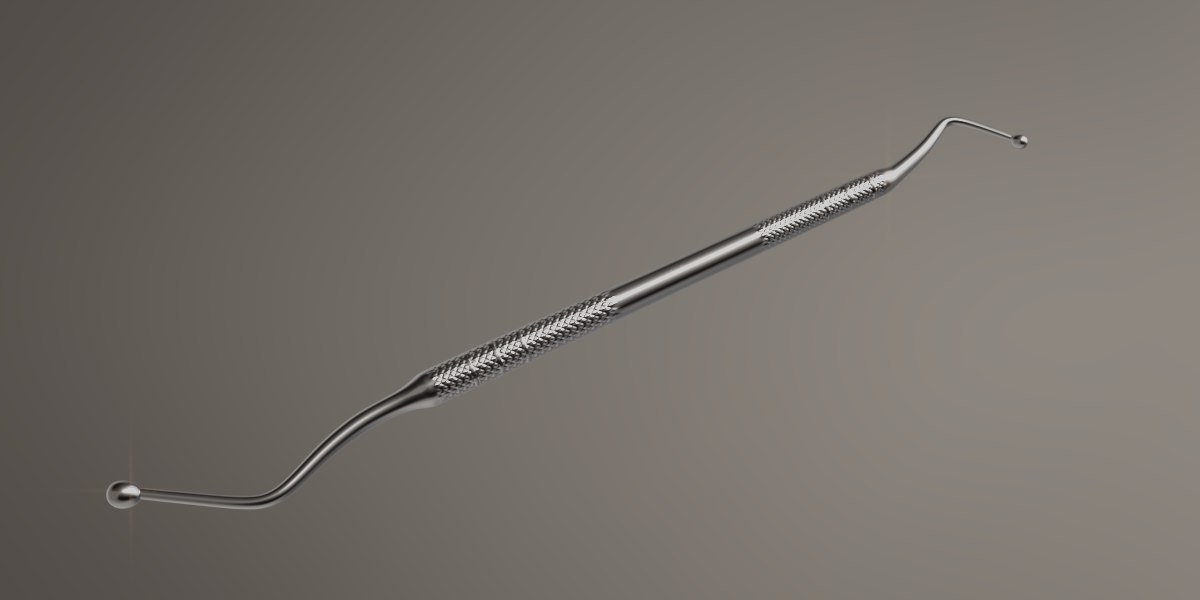 Curette instrument 3D model - TurboSquid 1512733