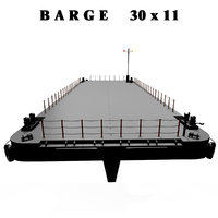 3D Barge Models | TurboSquid