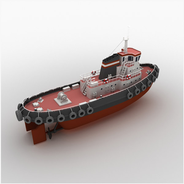 Tugboat 3D Models for Download | TurboSquid