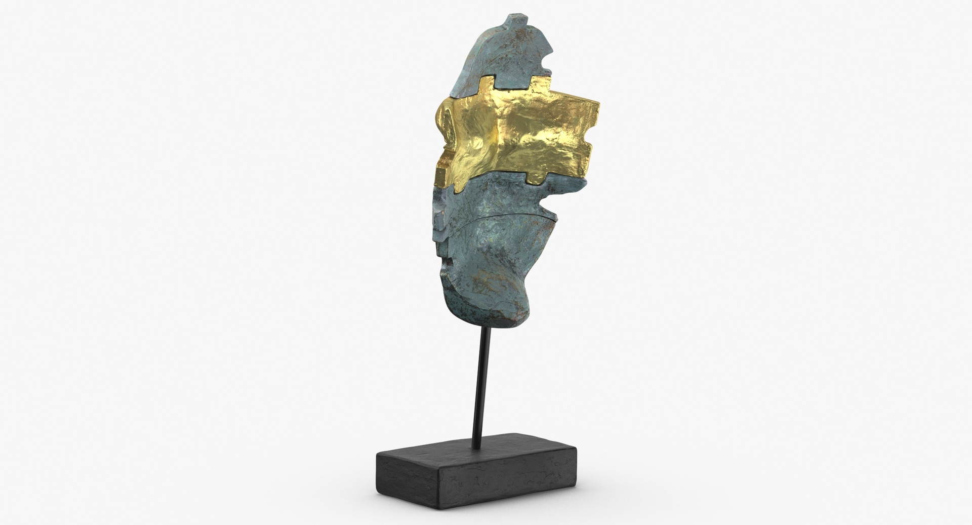 Face mask statue 01 3D model - TurboSquid 1513081