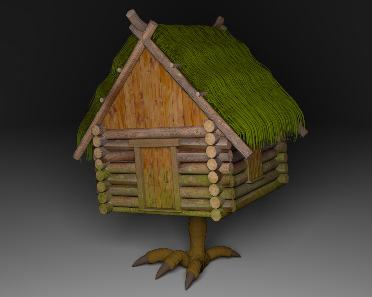 3D hut - TurboSquid 1513070