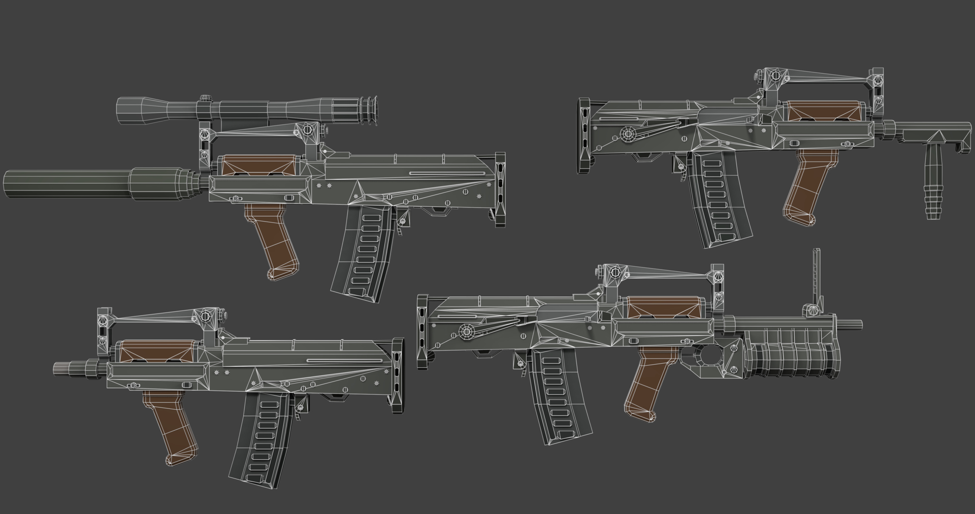 OC GROZA 14 - Low Poly isometrisch 3D-Modell - TurboSquid 1513243