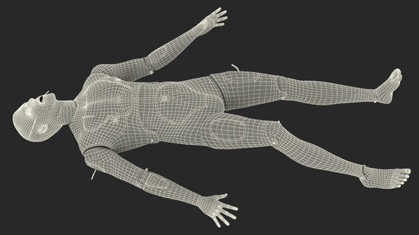Trauma extrication manikin lying model - TurboSquid 1513764