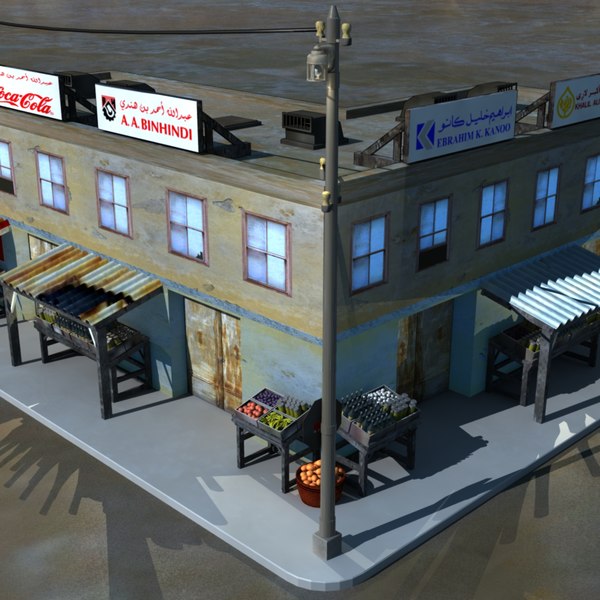 3D Market Models | TurboSquid