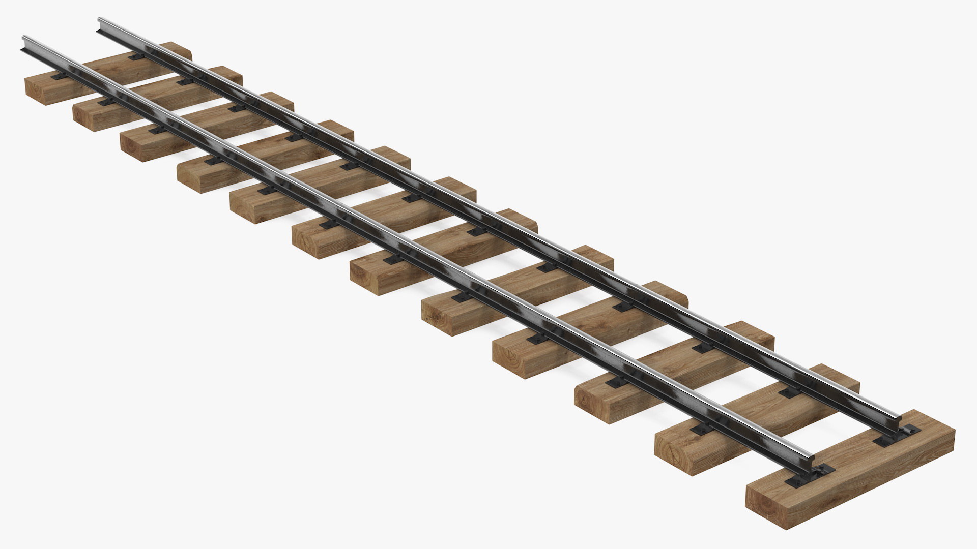 Mining railway section rails model - TurboSquid 1513474