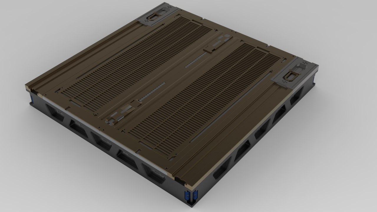 3D space panel - TurboSquid 1513489