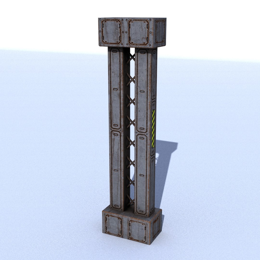 Pillar 3D model - TurboSquid 1513533